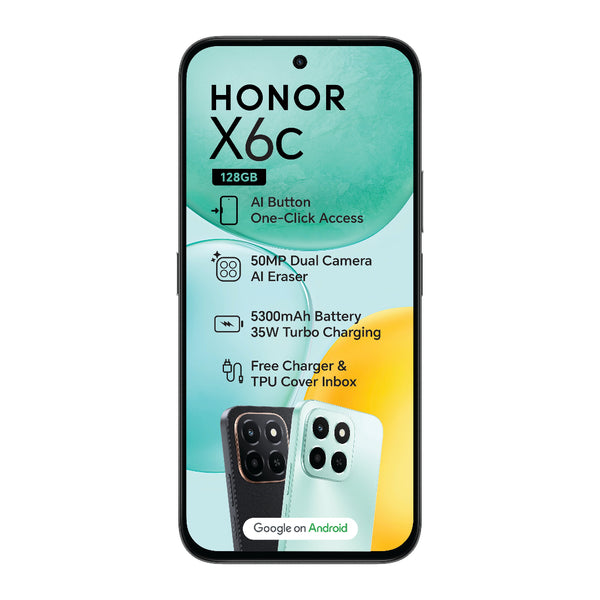 Honor X6c (Cell C) - Black – Dunns Mobile SA